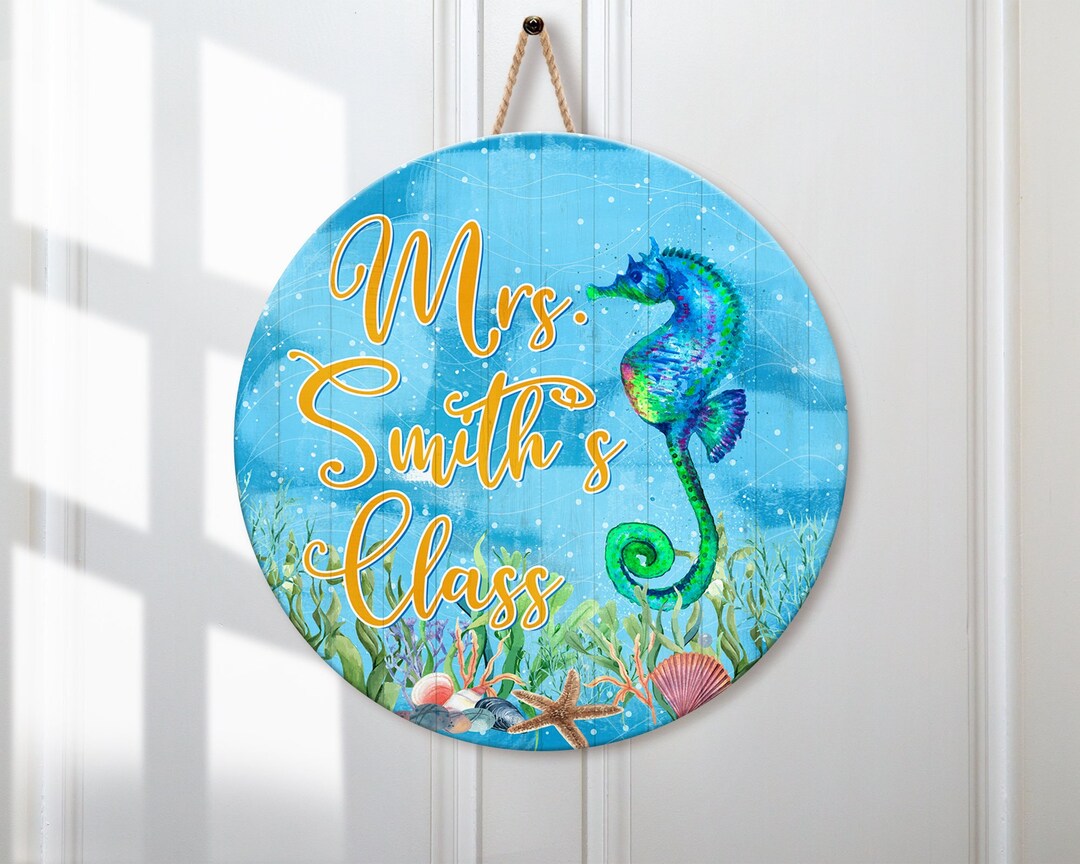 Personalized Teacher Door Sign, Teacher Name Sign, Teacher Appreciation ...