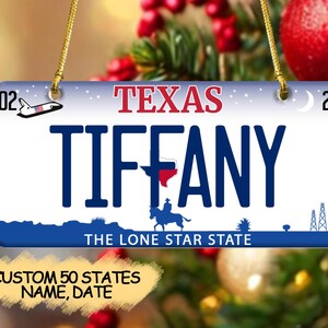 Personalized New Driver Ornament 2024, Custom State New Driver Tag ...