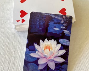 Lotus Playing Cards - Etsy