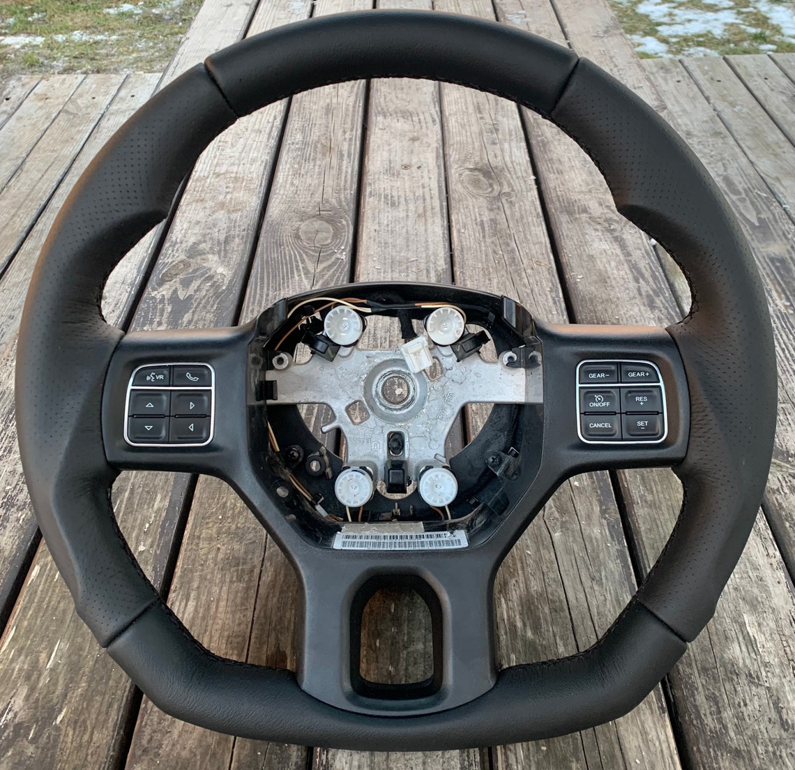 Dodge Ram 1500 2500 3500 Custom Steering Wheel Flat Bottom 2011 2018 - Etsy