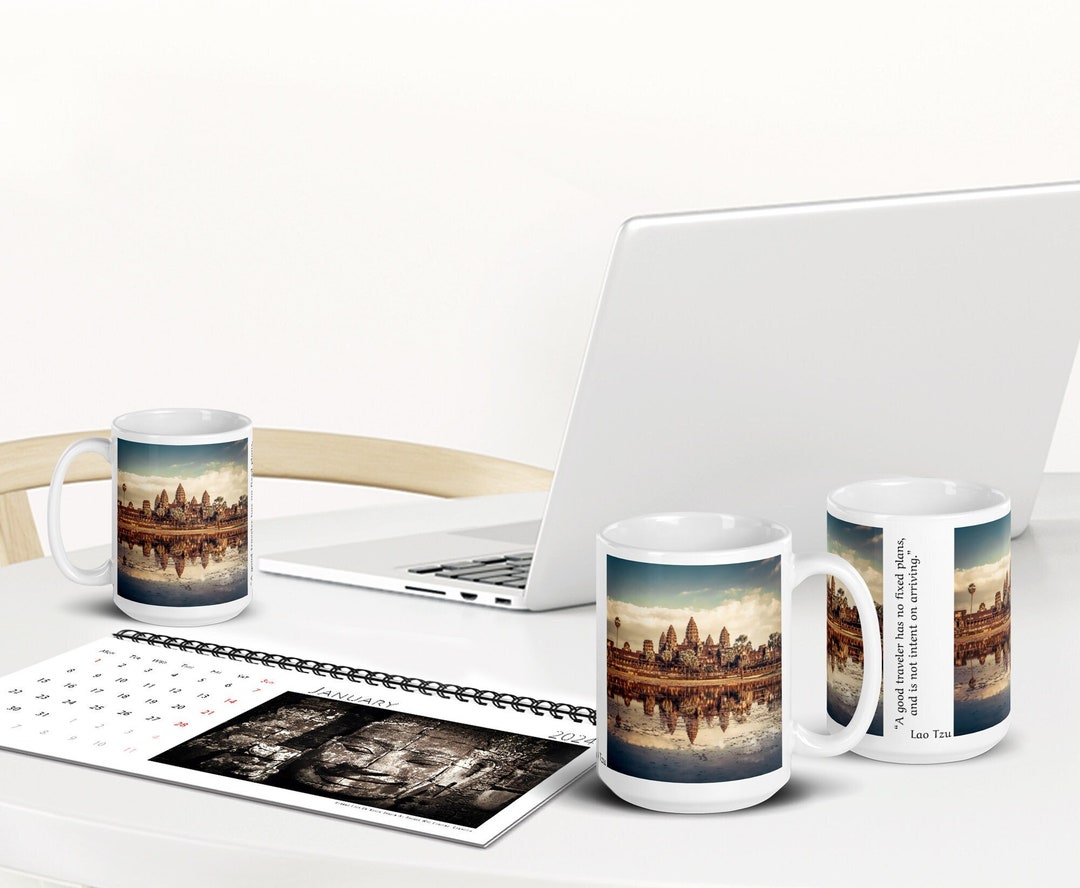 Angkor Wat CUP MUG With Lao Tzu Quote Print Original Text - Etsy