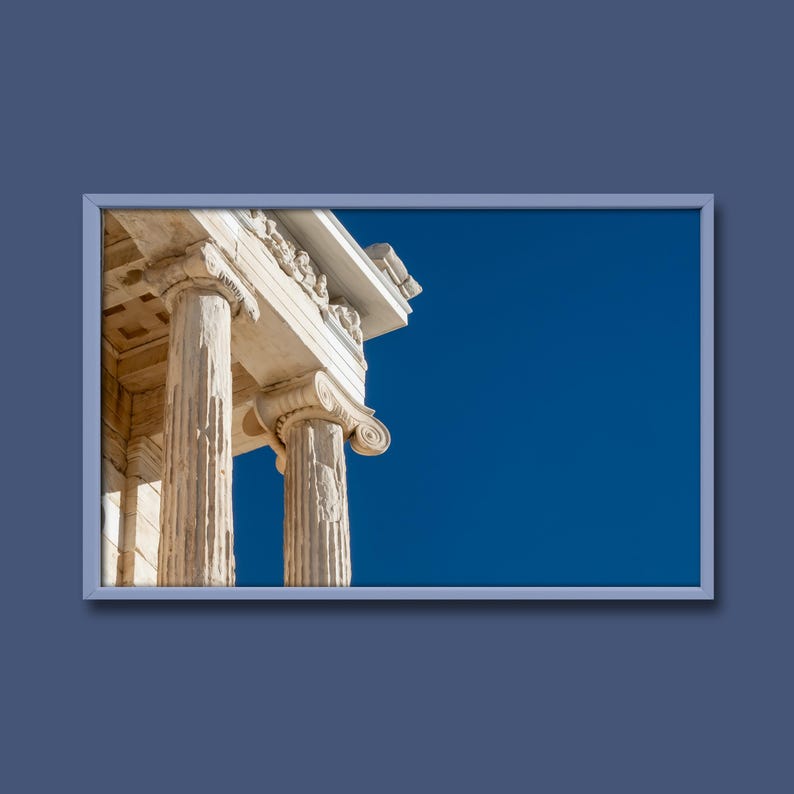 ANCIENT GREECE Posters A4 A3 Sizes Marble Temple Antique World Statue ...