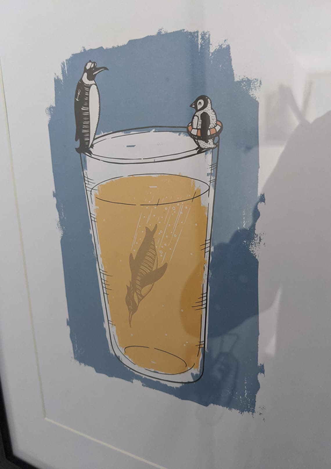 Drunk Penguins Print | Penguin Digital Print - Beer Print - Funny ...
