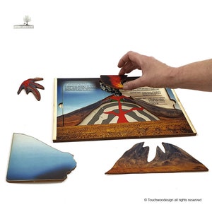 Volcano - Montessori Toys - Educational Wooden Puzzles Laser Art - Non ...