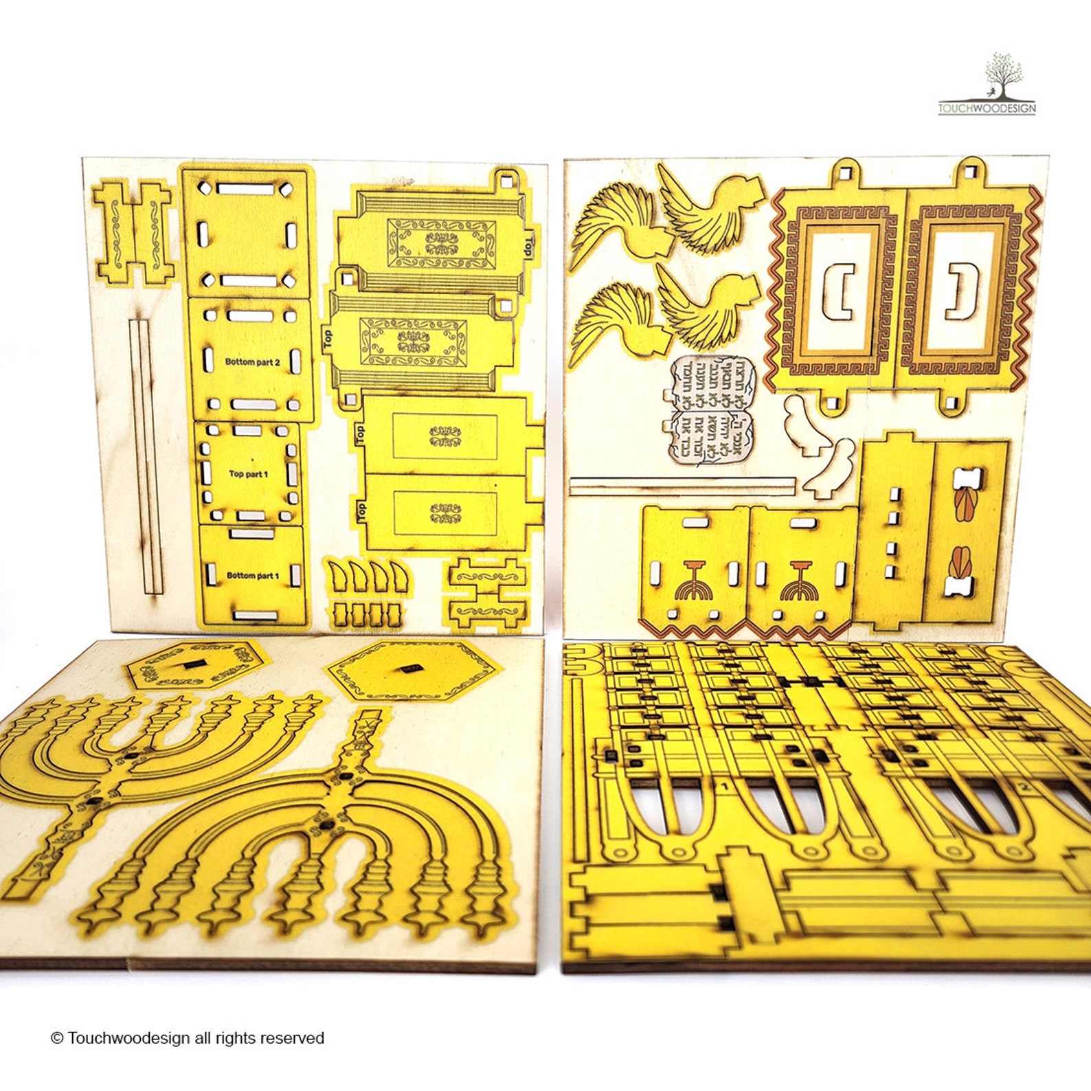 Set of 4 Second Temple Tools Bible Stories Non-toxic - Etsy