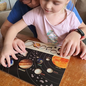 Arabic Solar System & the Planets - Montessori Toys - Educational ...