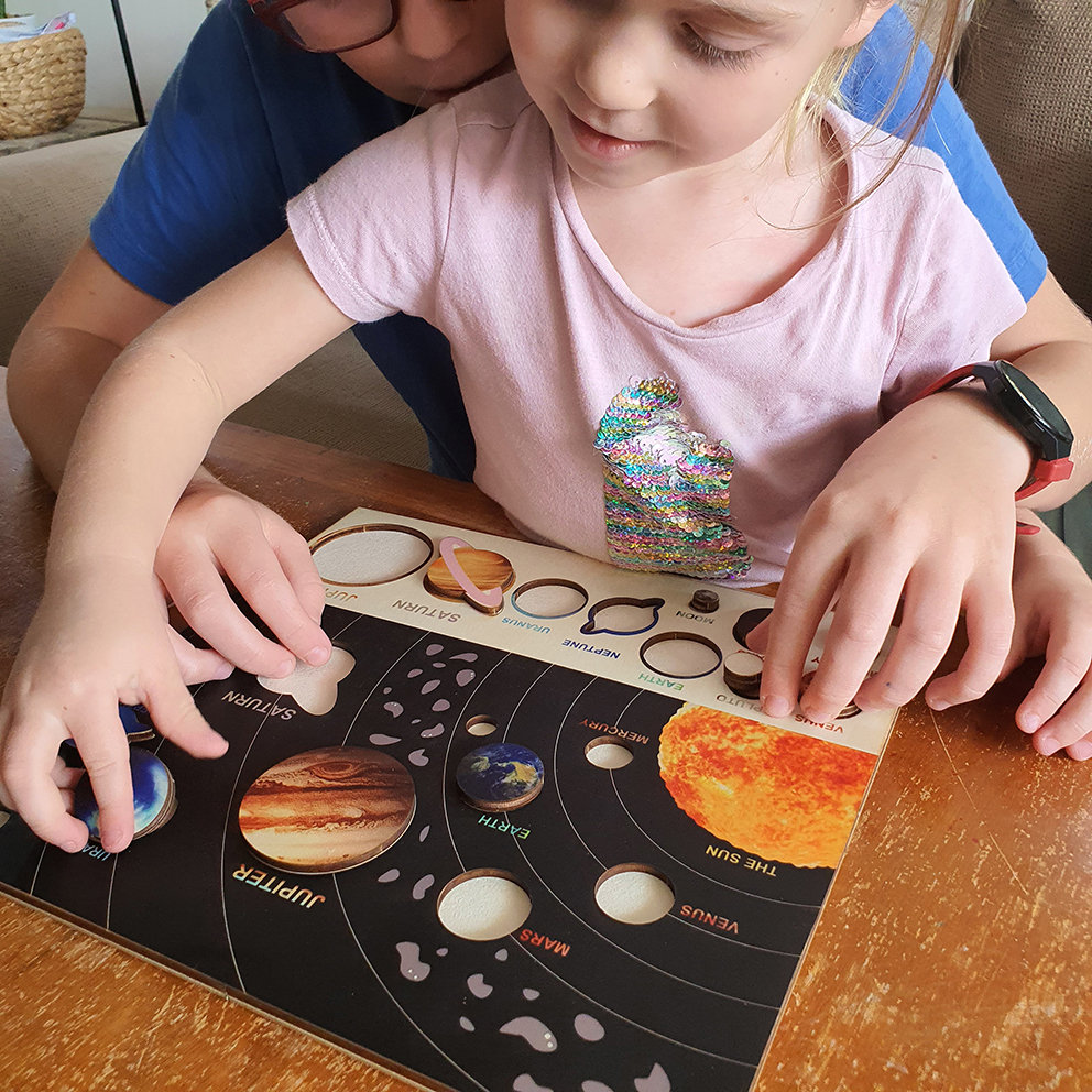 Arabic Solar System & the Planets Montessori Toys | Etsy Australia