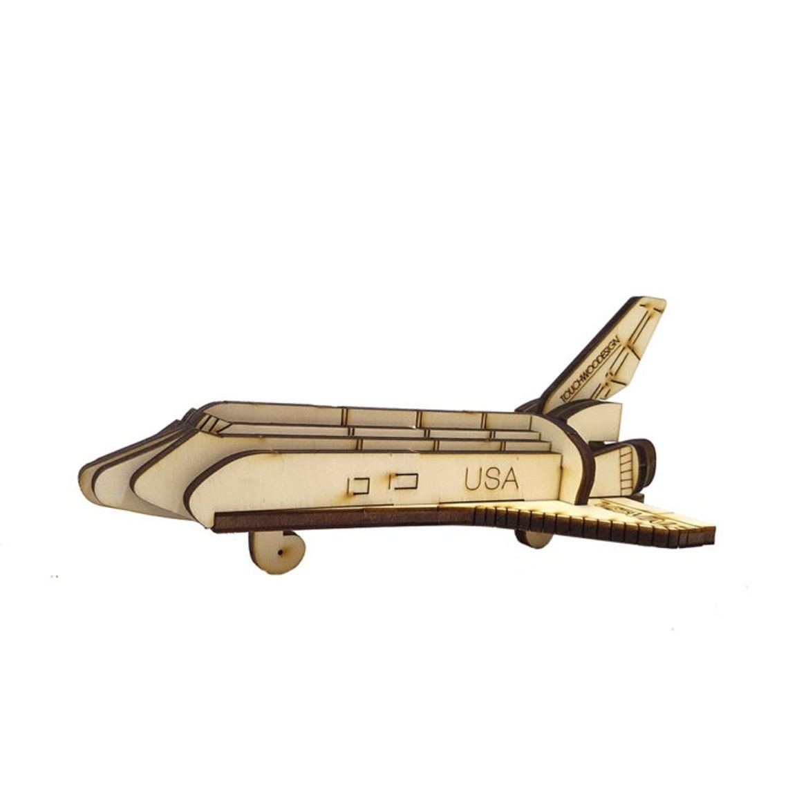 Space Shuttle Columbia Non-toxic 3D Wooden Puzzles Laser - Etsy