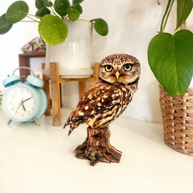 3d Owl Jigsaw Puzzle - Etsy UK