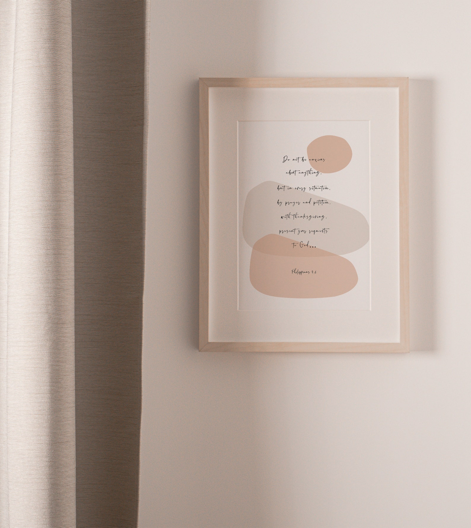 Christian Home Decor Poster, Bible Verse Wall Art Prints, Scripture ...