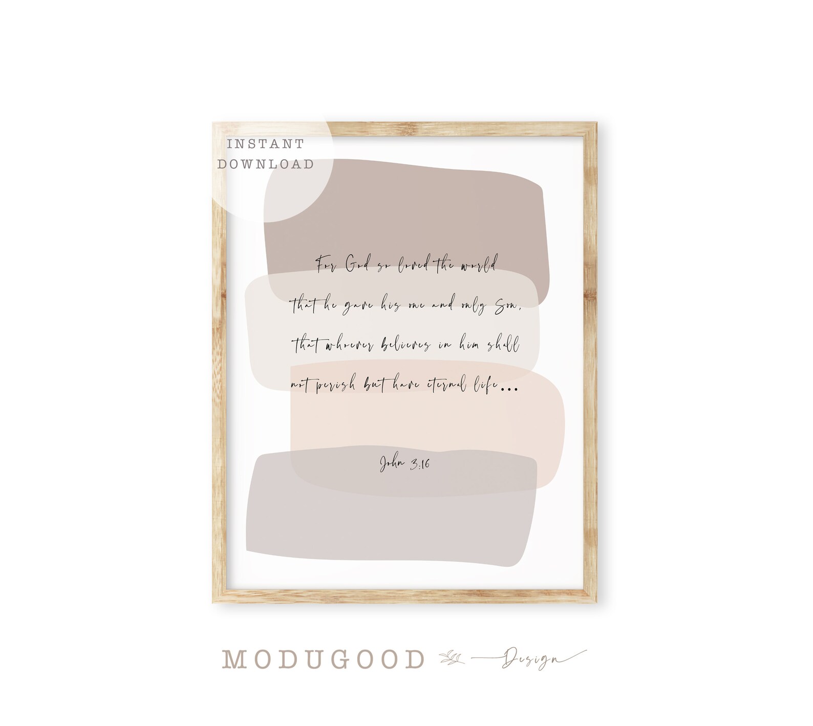 Christian Home Decor Poster, Bible Verse Wall Art Prints, Scripture ...