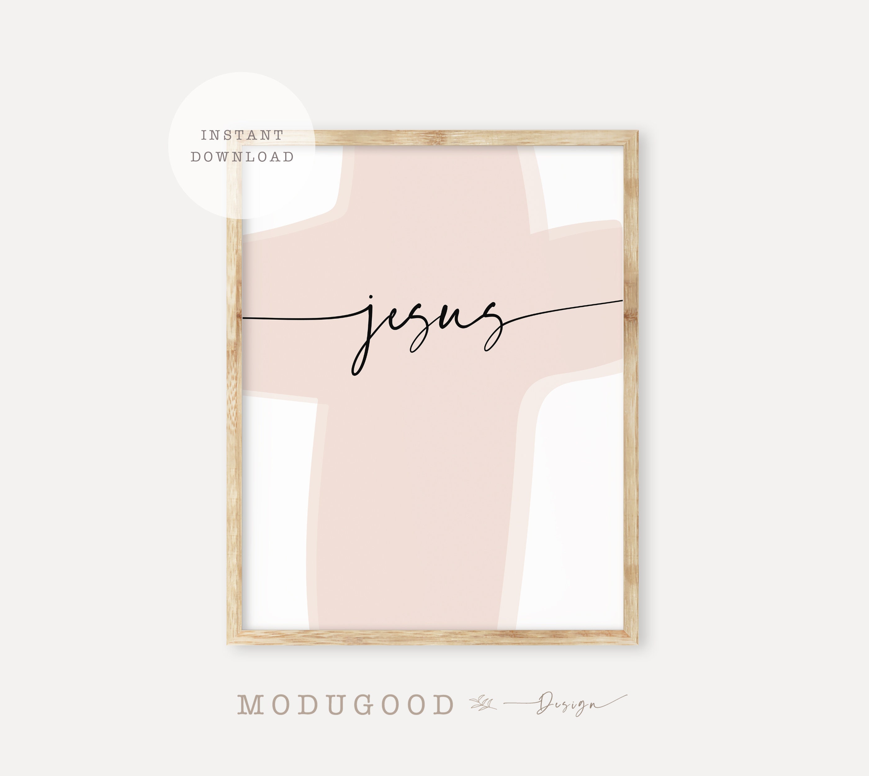 Christian Home Decor Poster Jesus Wall Decor Prints - Etsy