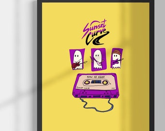 Julie and the Phantoms Sunset Curve Poster - Etsy