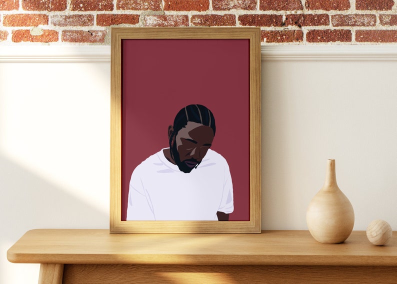 Kendrick Lamar Damn Album Wall Art Print - Digital Download - Etsy