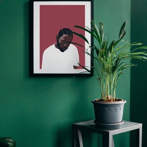 Kendrick Lamar Damn Album Wall Art Print - Digital Download - Etsy
