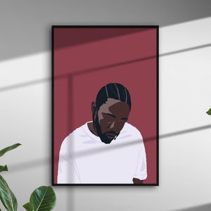 Kendrick Lamar Damn Album Wall Art Print - Digital Download - Etsy
