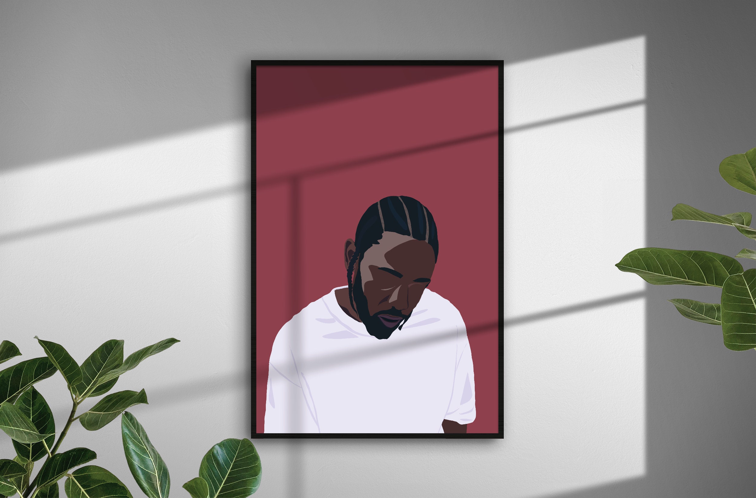 Kendrick Lamar Damn Album Wall Art Print - Digital Download - Etsy