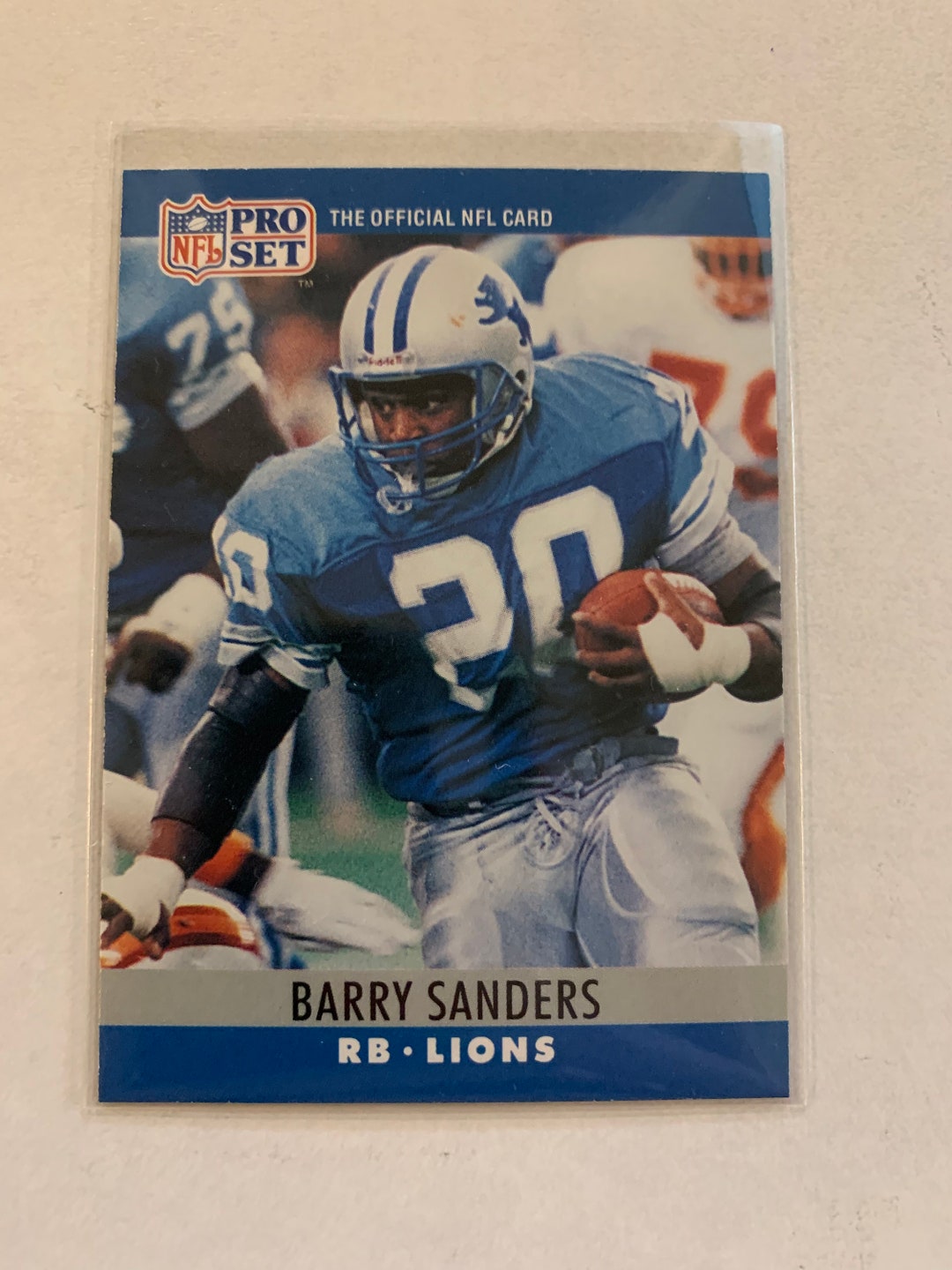 1990 Pro Set Barry Sanders - Etsy