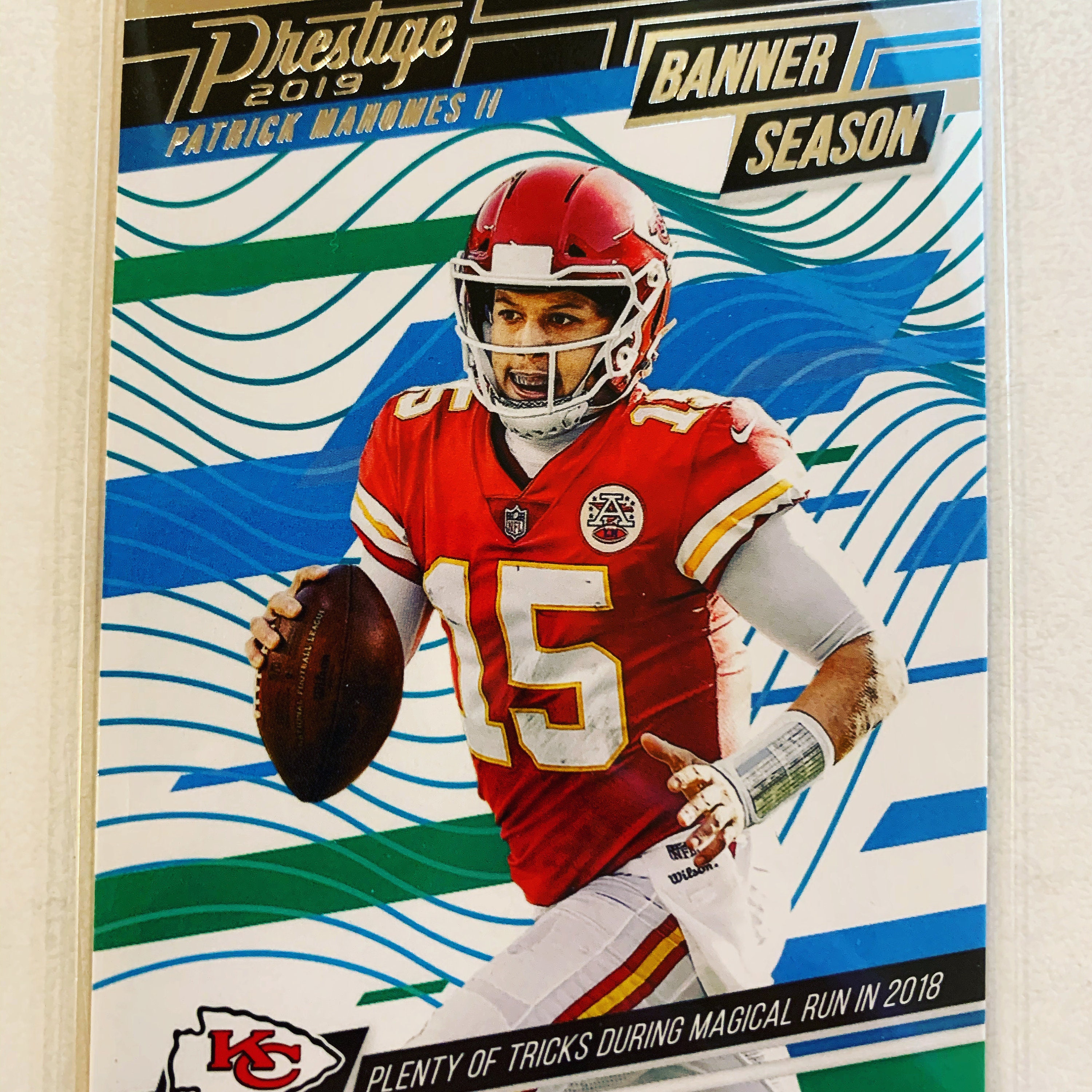 2019 Prestige Banner Season Patrick Mahomes Ll Card - Etsy
