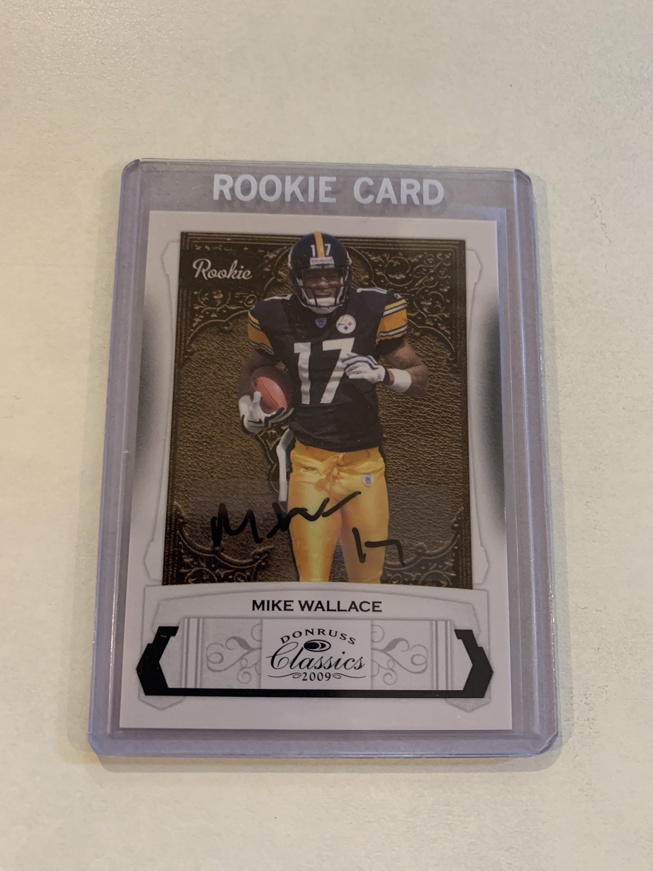 2009 Mike Wallace Signed Rookie Card - Etsy
