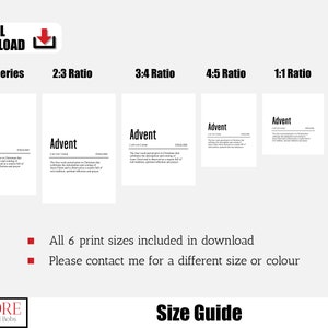 Christian Meaning of Advent, Definition of Advent Print, Holiday Decor ...