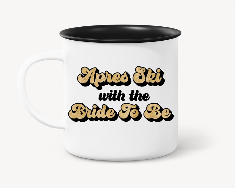Après Ski With the Bride to Be SVG Cut File for Cricut - Etsy