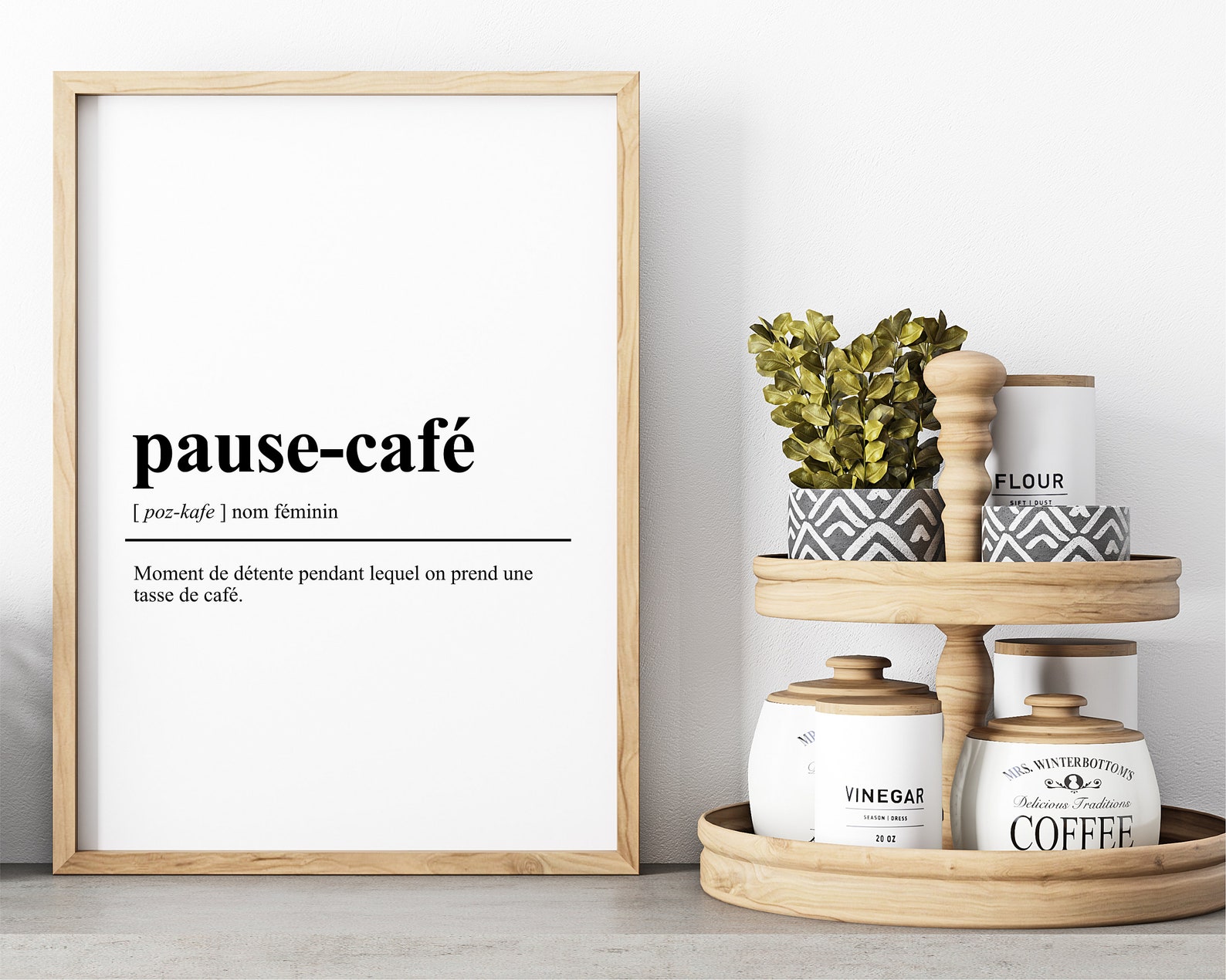 French Definition Print Coffee Shop Decor Break Room Poster - Etsy