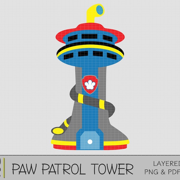 Paw Patrol Svg Layered - Etsy