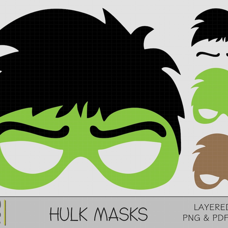 Hulk Mask - Etsy