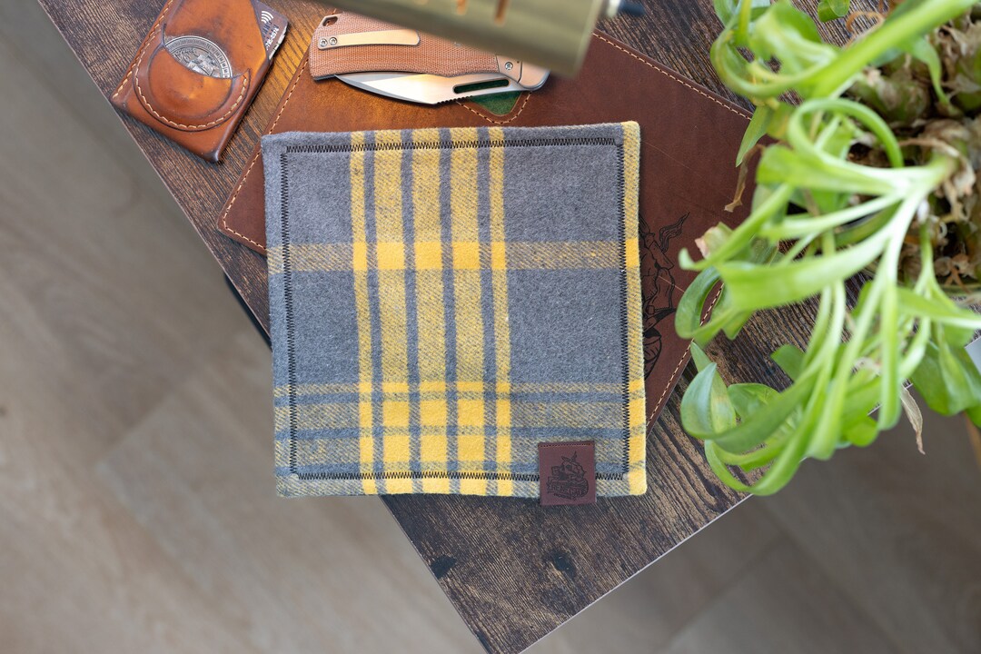 Yellow and Gray Wool Hank - Etsy