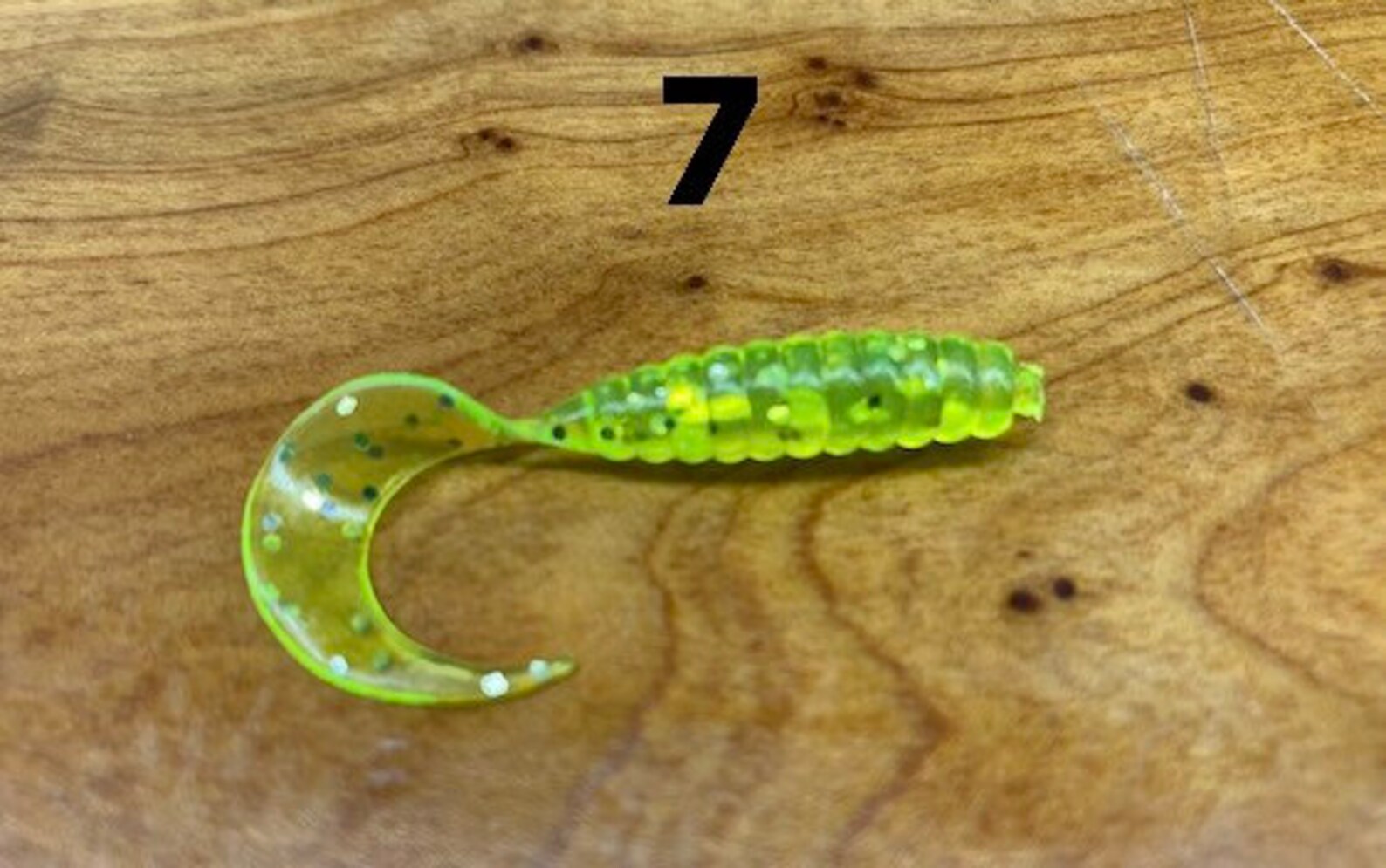 Curly tail grub fishing lure | Etsy