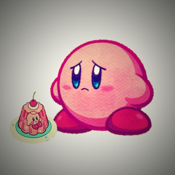Sad Kirby | Etsy