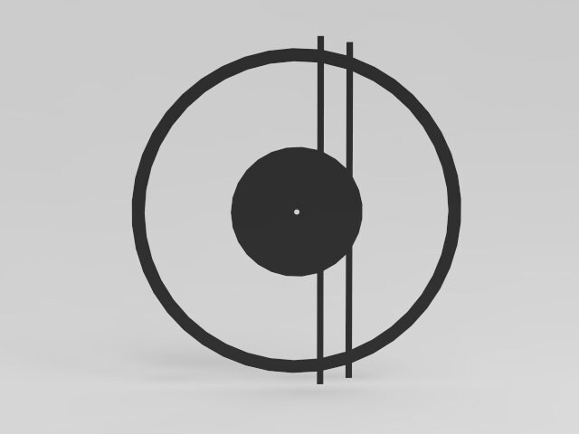 Wall Clock Dxf File, Wall Clock Laser Cut File, Wall Clock Illustration ...