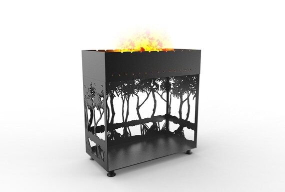 Fire Pit Plain-dxf Files Cut Ready for Cnc Machines Laser - Etsy