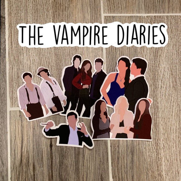 Vampire Diares Stickers - Etsy