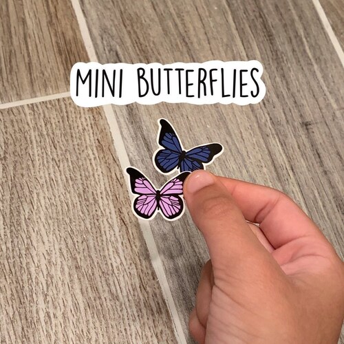 Mini Sticker Pack of 5 Small Stickers for Phone Planner - Etsy