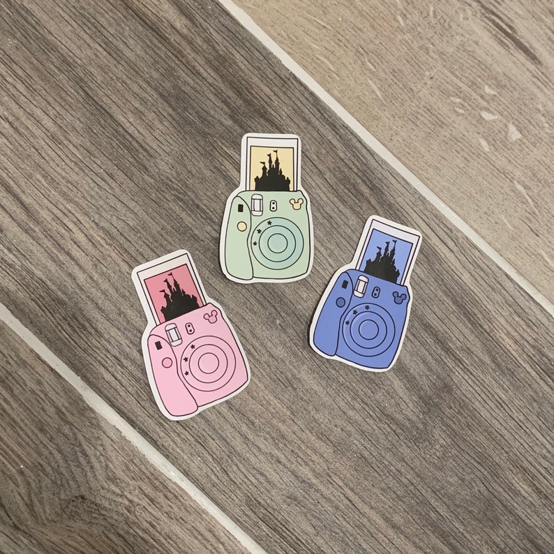 Disney Castle Polaroid Stickers and Sticker Pack // - Etsy