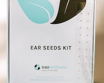 Silver Ear Seeds Kit: Acupressure Helps Stress, Anxiety, Insomnia ...