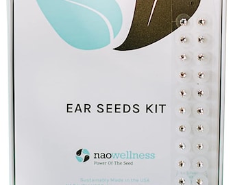 Silver Ear Seeds Kit: Acupressure Helps Stress, Anxiety, Insomnia ...