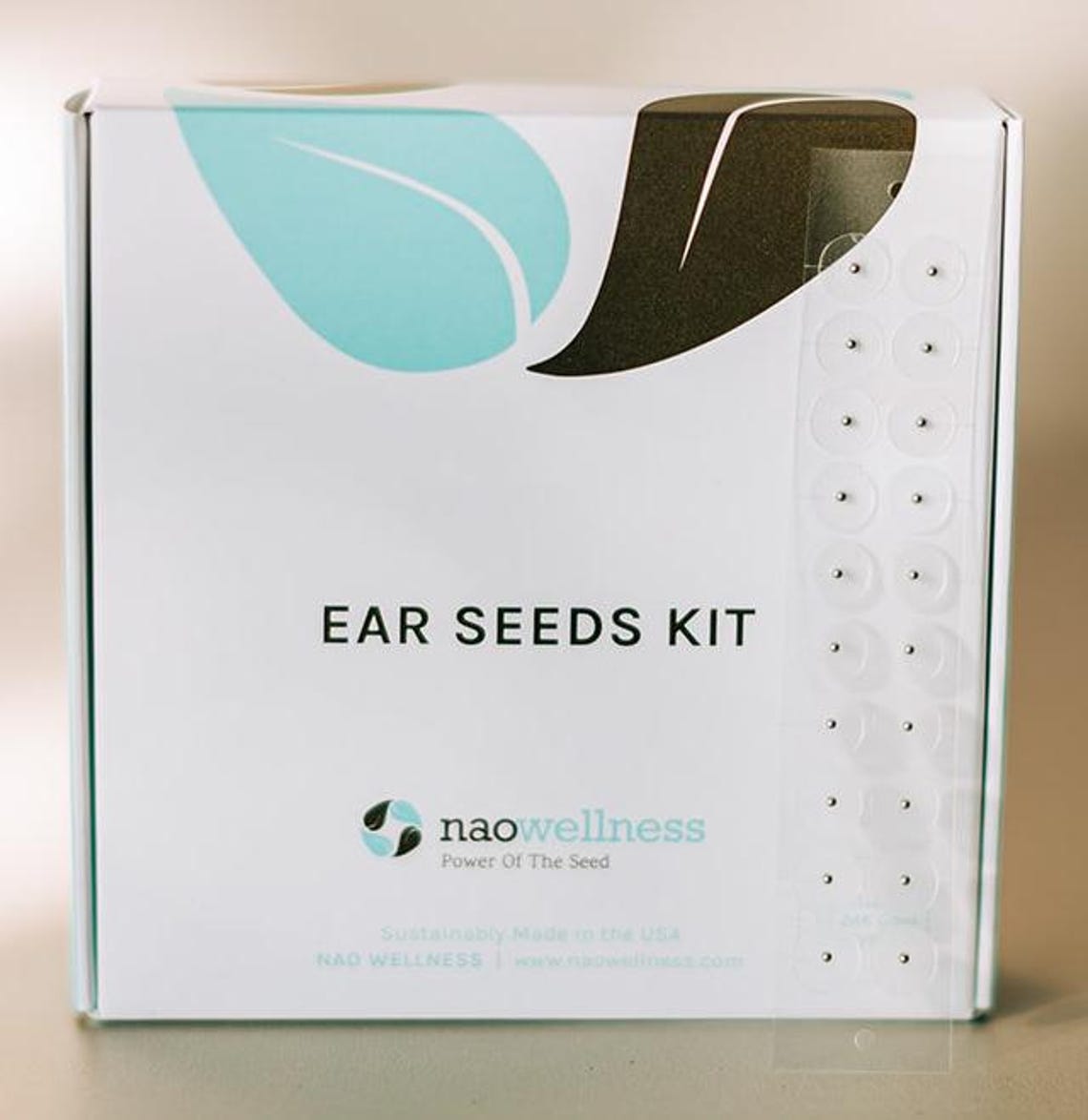 Silver Ear Seeds Kit: Acupressure Helps Stress, Anxiety, Insomnia ...