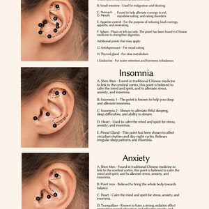 Silver Ear Seeds Kit: Acupressure Helps Stress, Anxiety, Insomnia ...