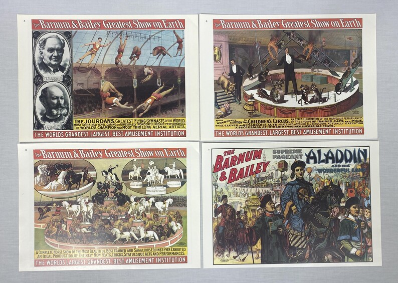 Vintage Circus Posters - Etsy