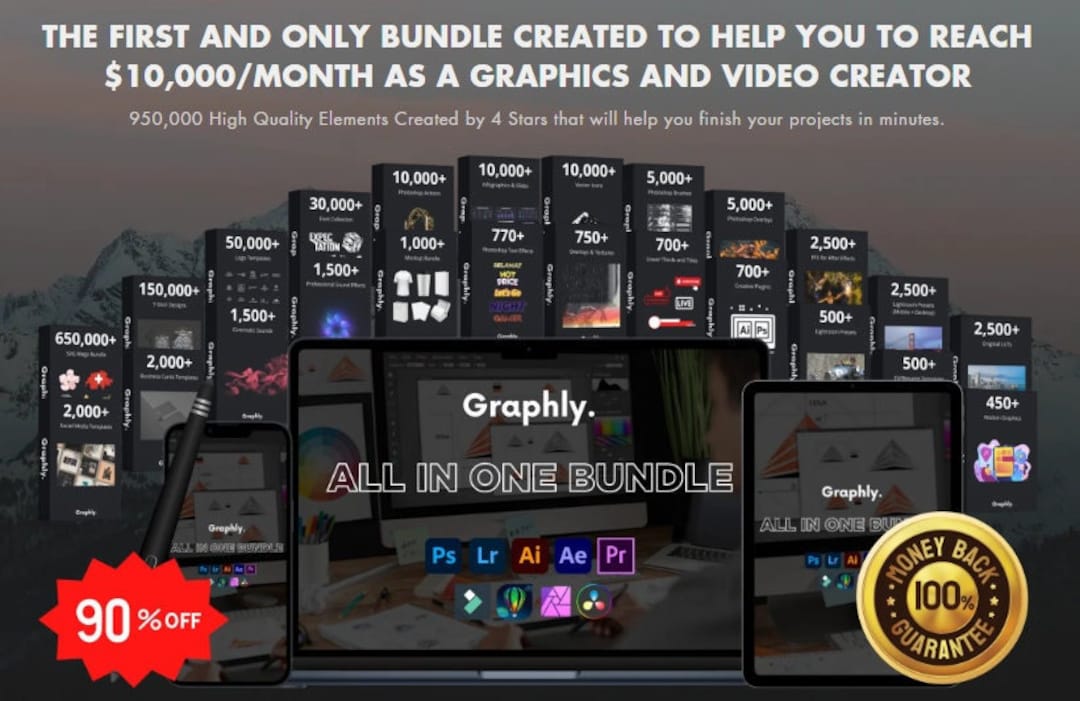 All in One Graphic Bundle - Etsy