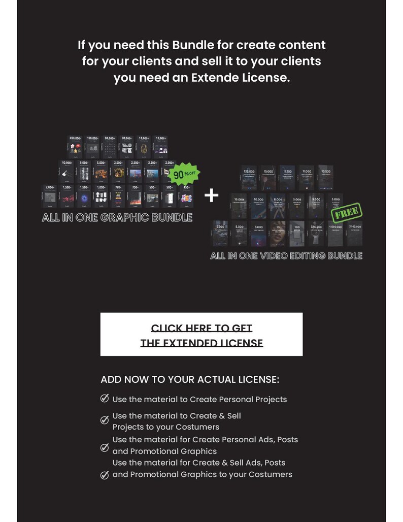 All in One Graphic Bundle - Etsy