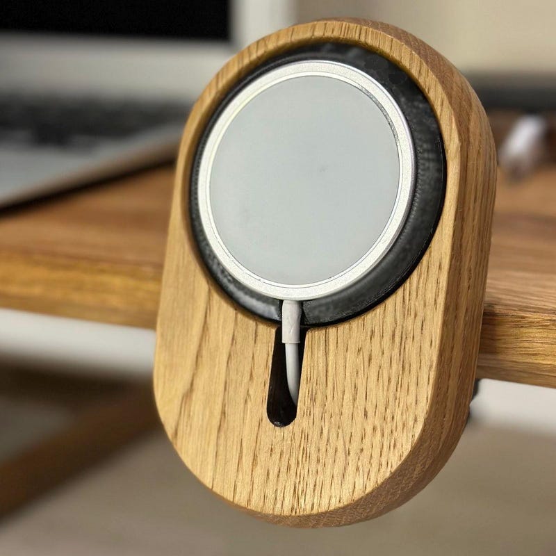 Wooden Holder for Magsafe - Etsy