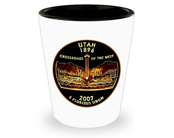 Utah Souvenir Glass - Etsy