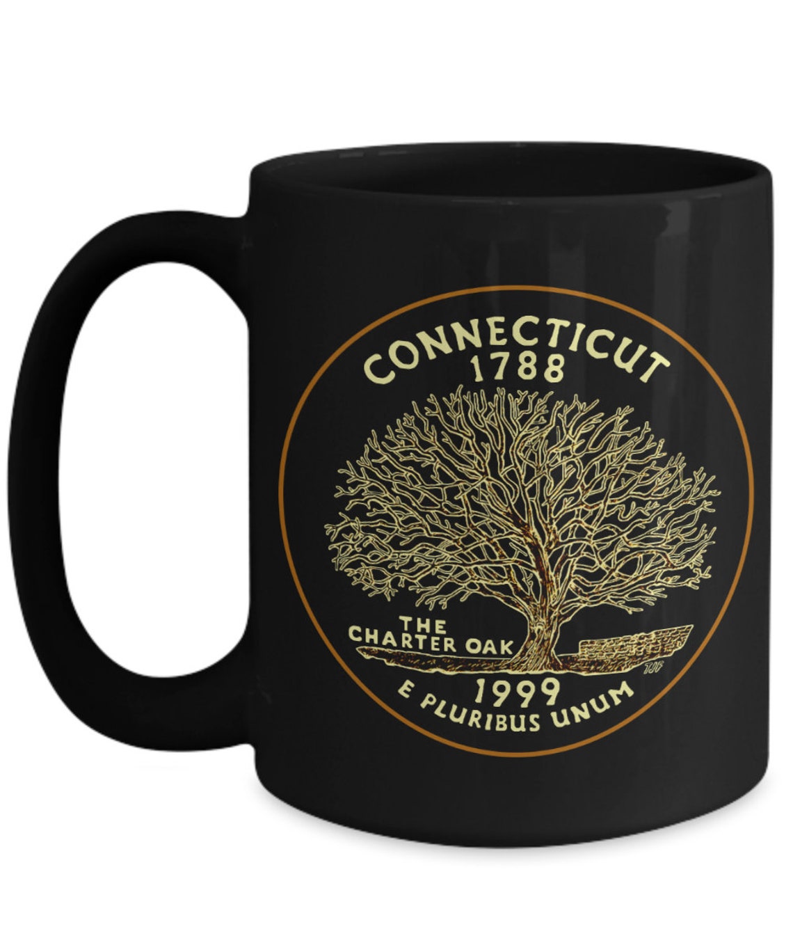 Connecticut Coffee Mug Home State Souvenir - Etsy France