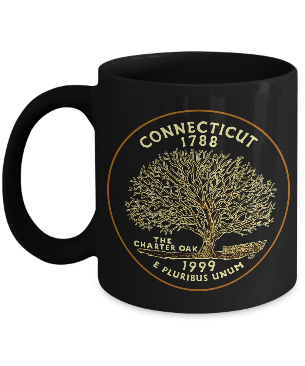 Connecticut Coffee Mug Home State Souvenir - Etsy France