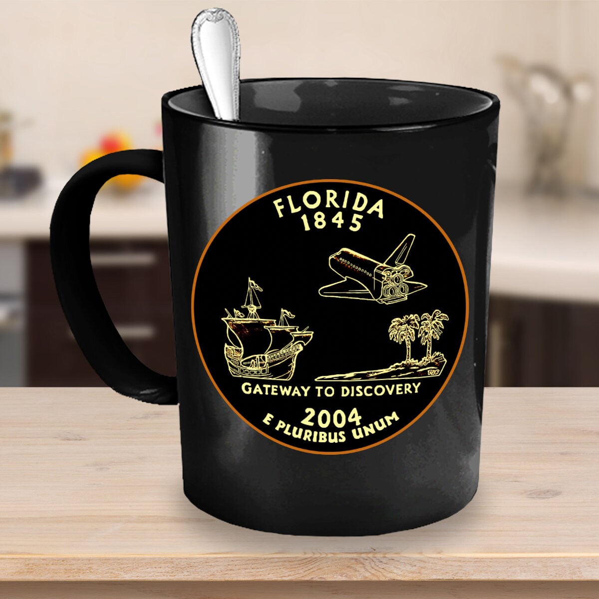 Florida Coffee Mug Home State Souvenir - Etsy España