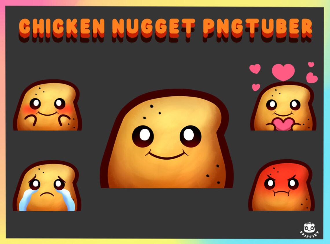 Chicken Nugget Pngtuber - Etsy